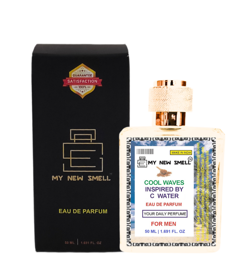My New Smell COOL WAVES perfume for Men | Inspired by C. WATER | Long ...